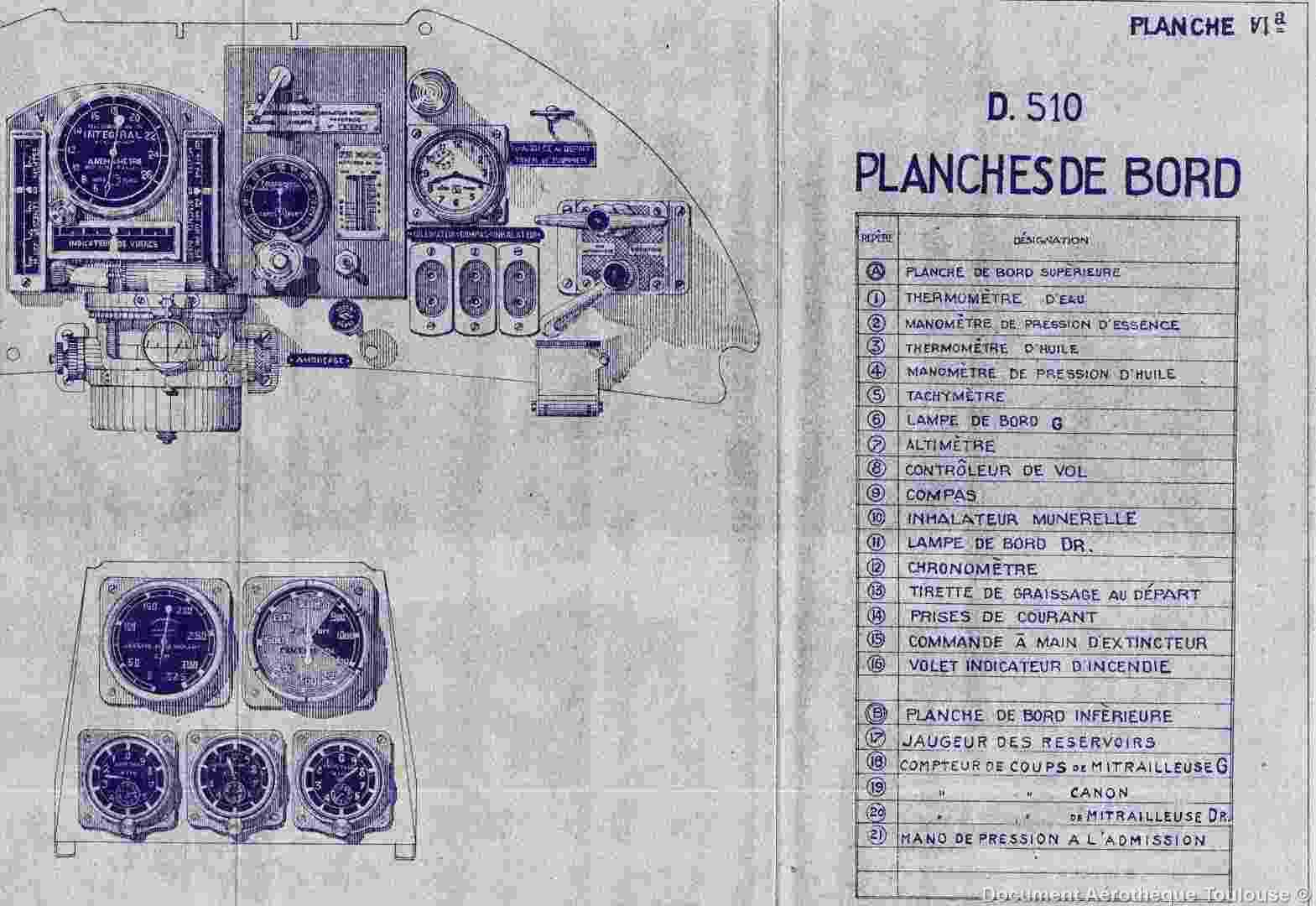 D510 plans – Aérothèque